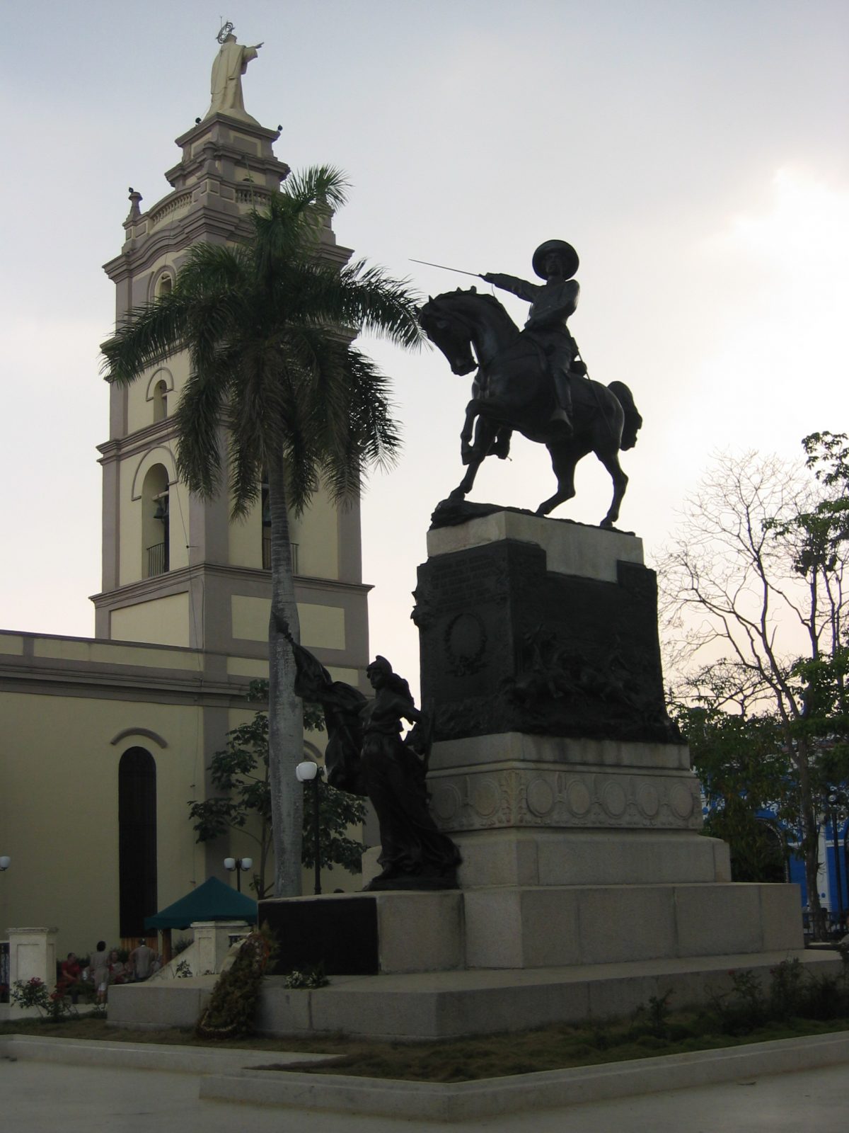 Equestrian statue of Ignacio Agramonte in Camagüey Cuba