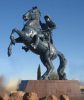 Equestrian statue of Juan de Onate in TX El Paso US