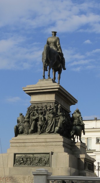 Equestrian statue of Alexander II in Sofia Bulgaria