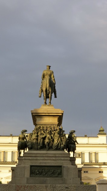 Equestrian statue of Alexander II in Sofia Bulgaria