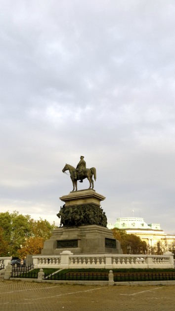 Equestrian statue of Alexander II in Sofia Bulgaria