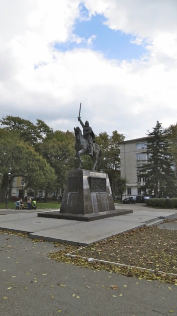 Equestrian statue of Kaloyan in Varna Bulgaria