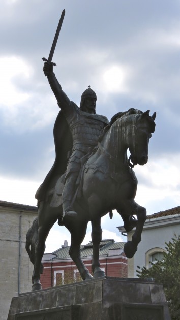 Equestrian statue of Kaloyan in Varna Bulgaria
