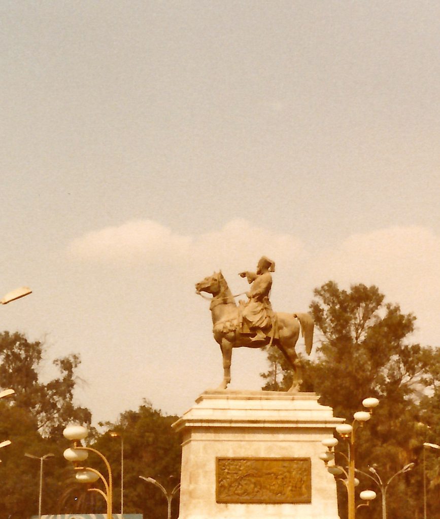 Equestrian statue of Muhammad Ali in Cairo Egypt