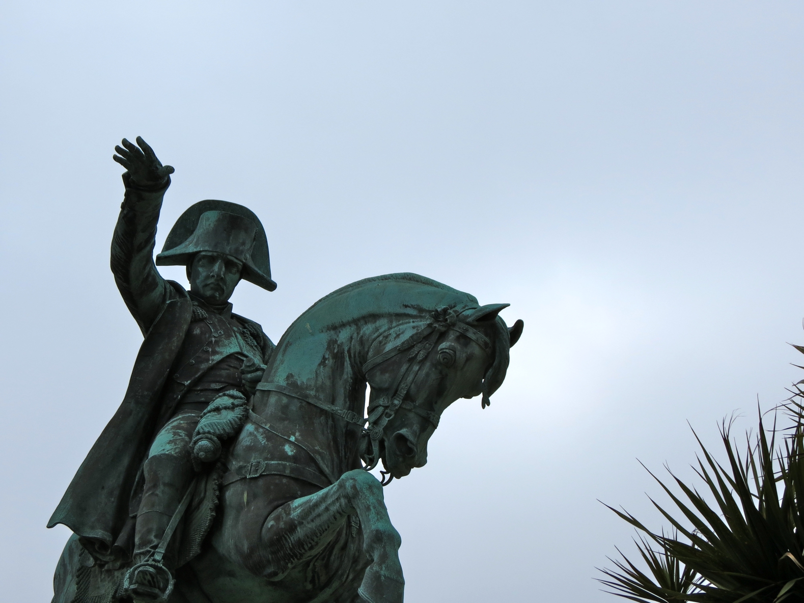 Equestrian statue of Napoléon I in Cherbourg Octeville France