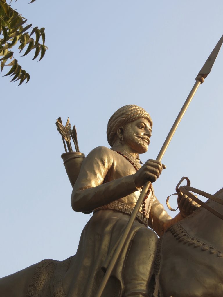Equestrian statue of Badal Singh in Agra, Uttar Pradesh India