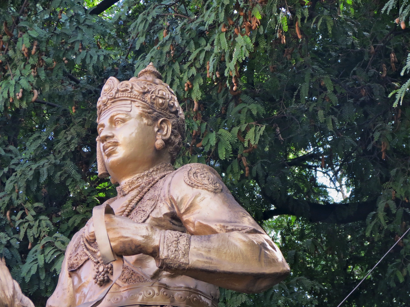 Equestrian statue of Basava in Bangalore, Karnataka India