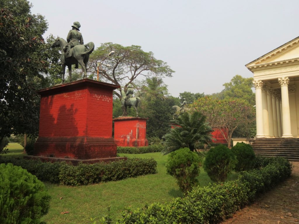Equestrian statue of Lord Mayo Bourke in Barrackpore, West Bengal India