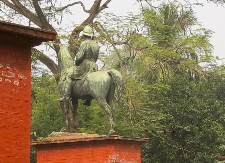 Equestrian statue of Lord Minto Elliot Murray in Barrackpore, West ...