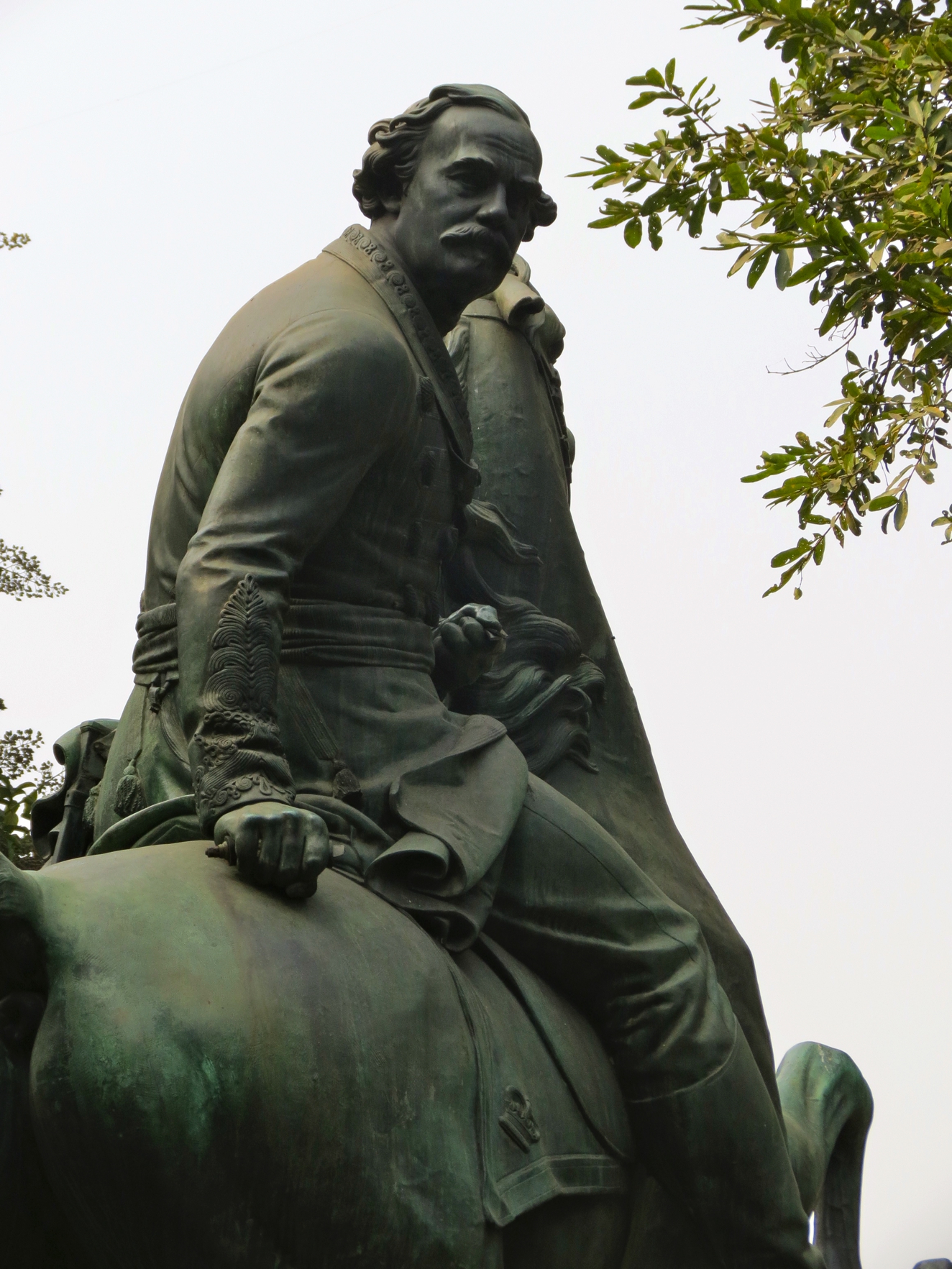 Equestrian statue of James Outram in Kolkata, West Bengal India