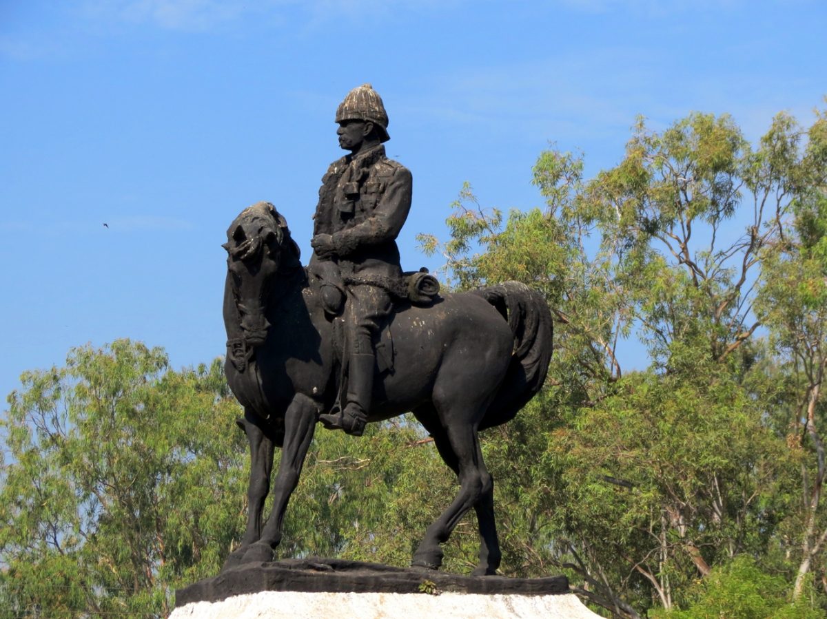 Equestrian statue of Roberts of Kandahar and Waterford in Deolali ...
