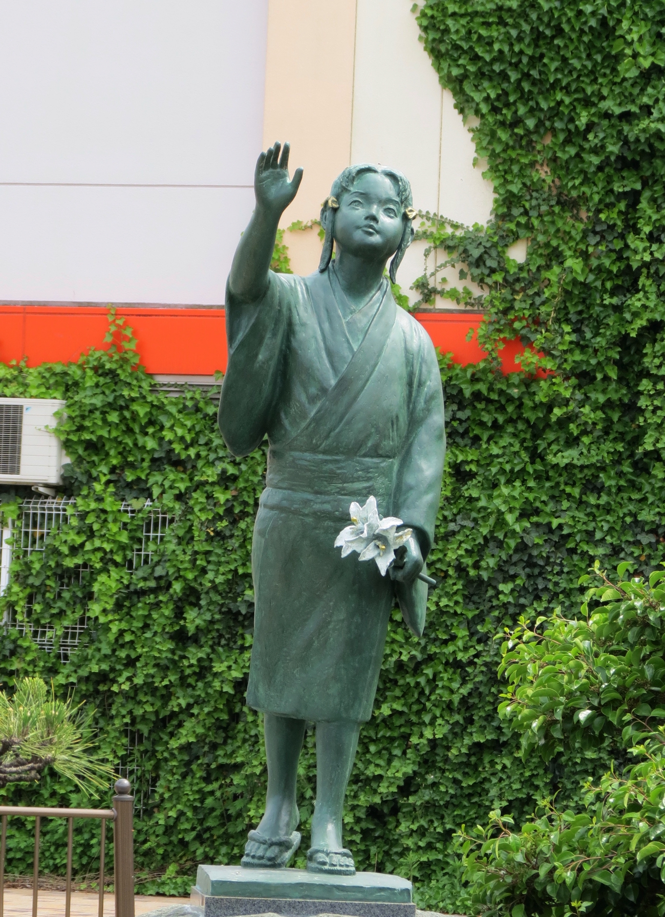 Equestrian statue of Maeda Toshiie in Nagoya Japan