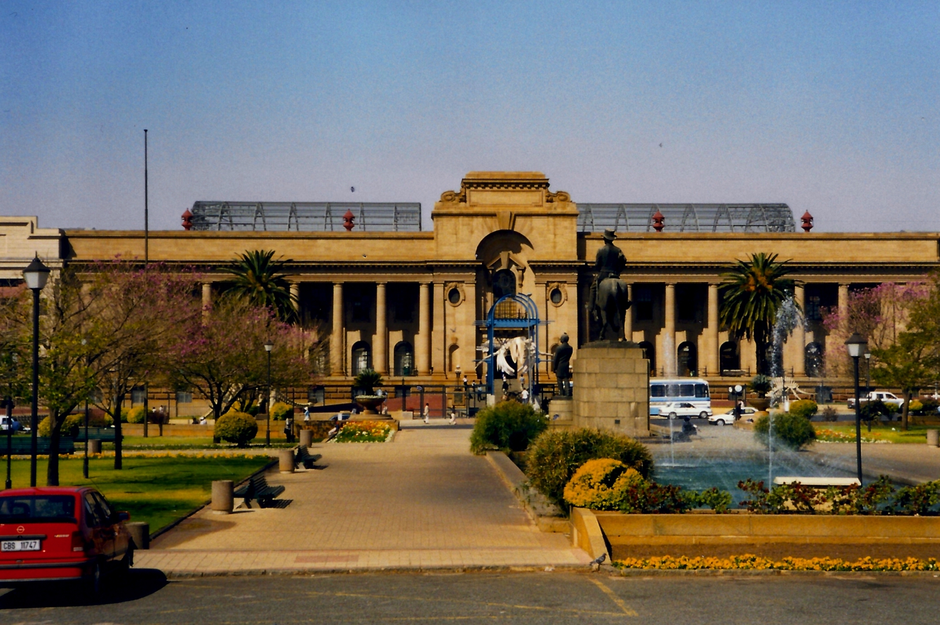 Equestrian statue of Andries Pretorius in Pretoria South Africa