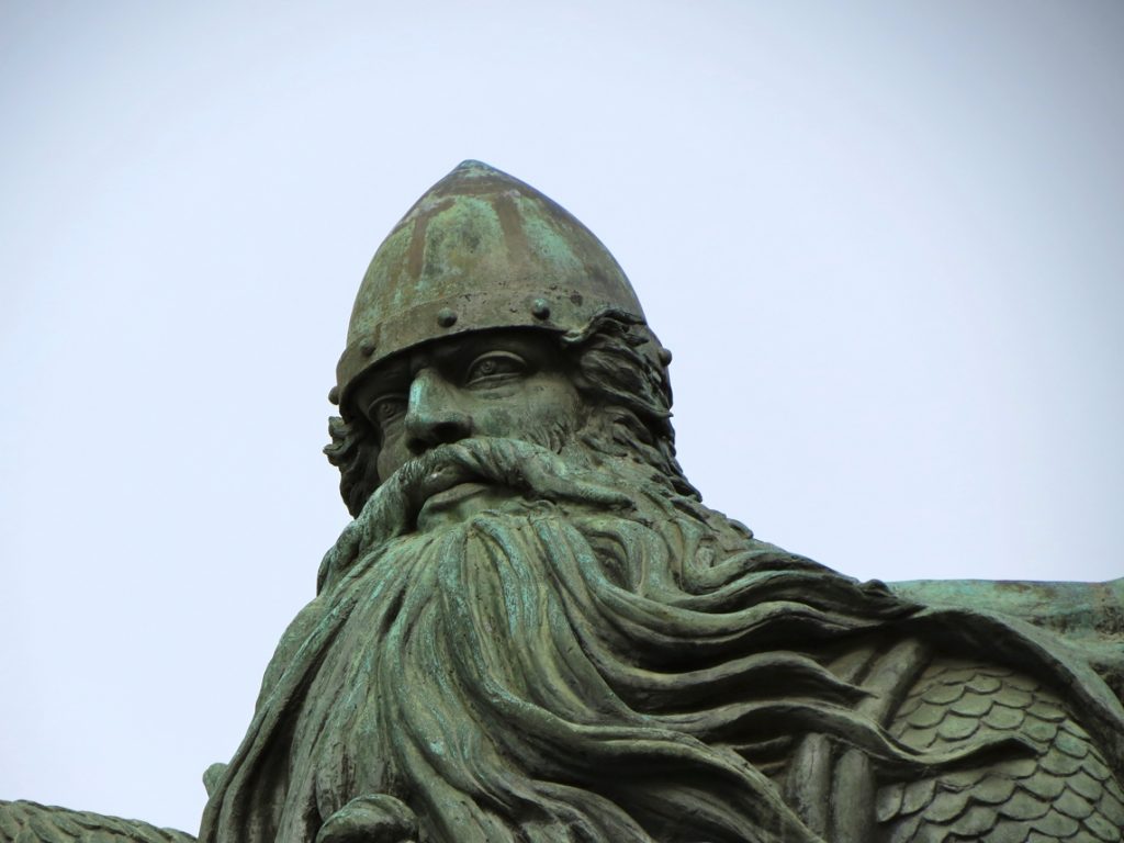 Equestrian statue of El Cid in Burgos Spain