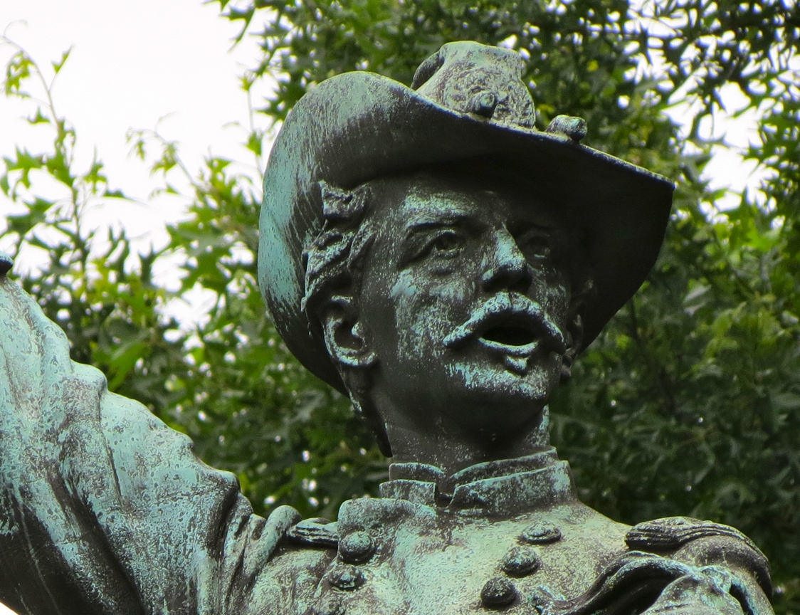 Equestrian statue of Henry Warner Slocum in NY New York City US