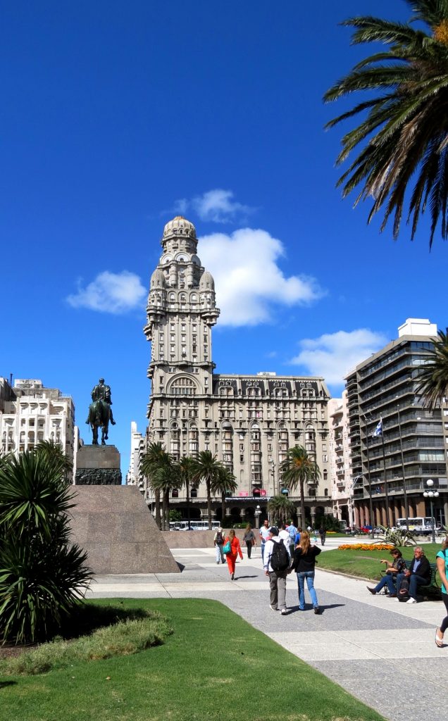 Equestrian statue of José Gervasio Artigas in Montevideo Uruguay