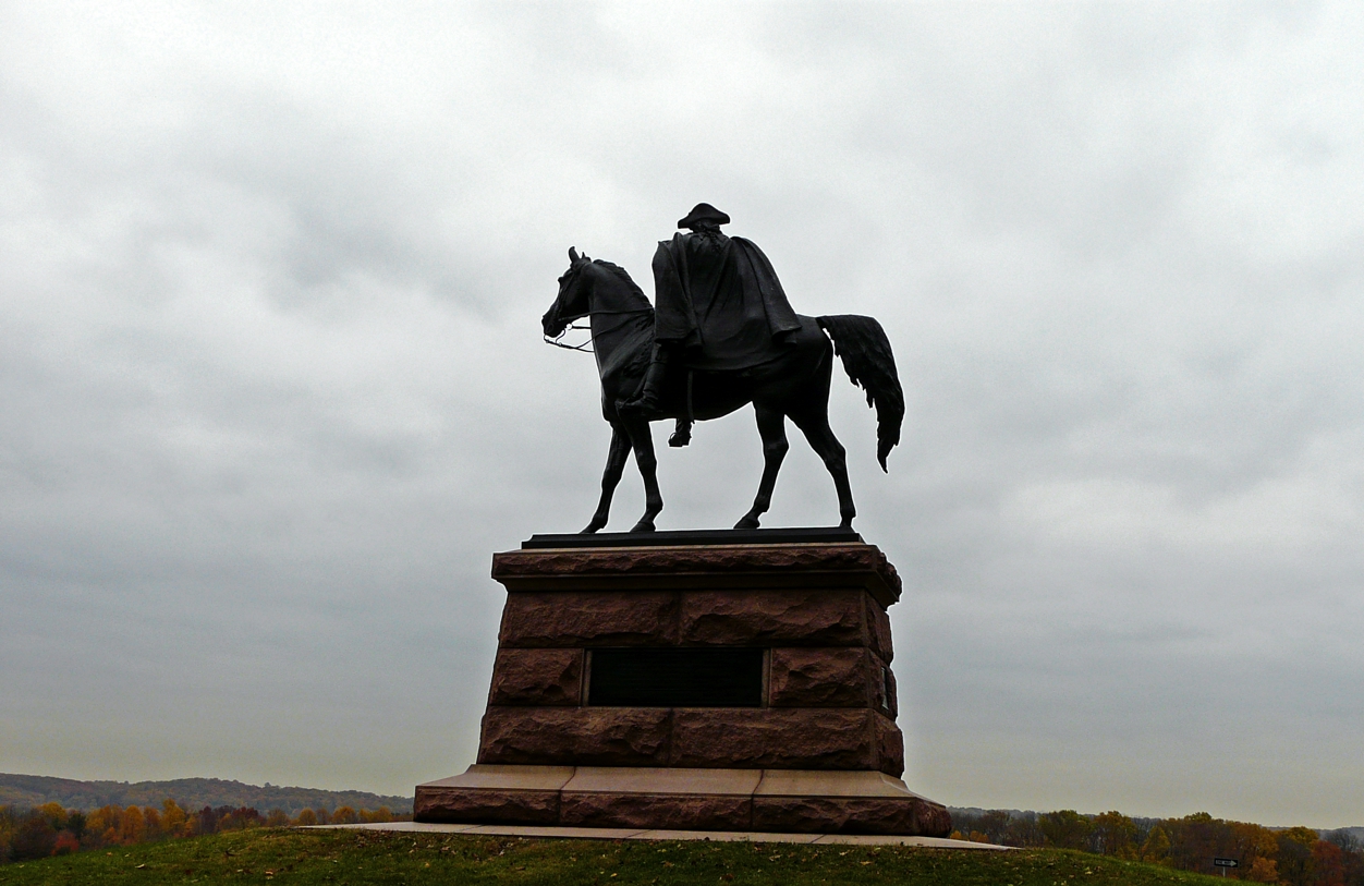 Equestrian statue of Anthony Wayne in PA Valley Forge US