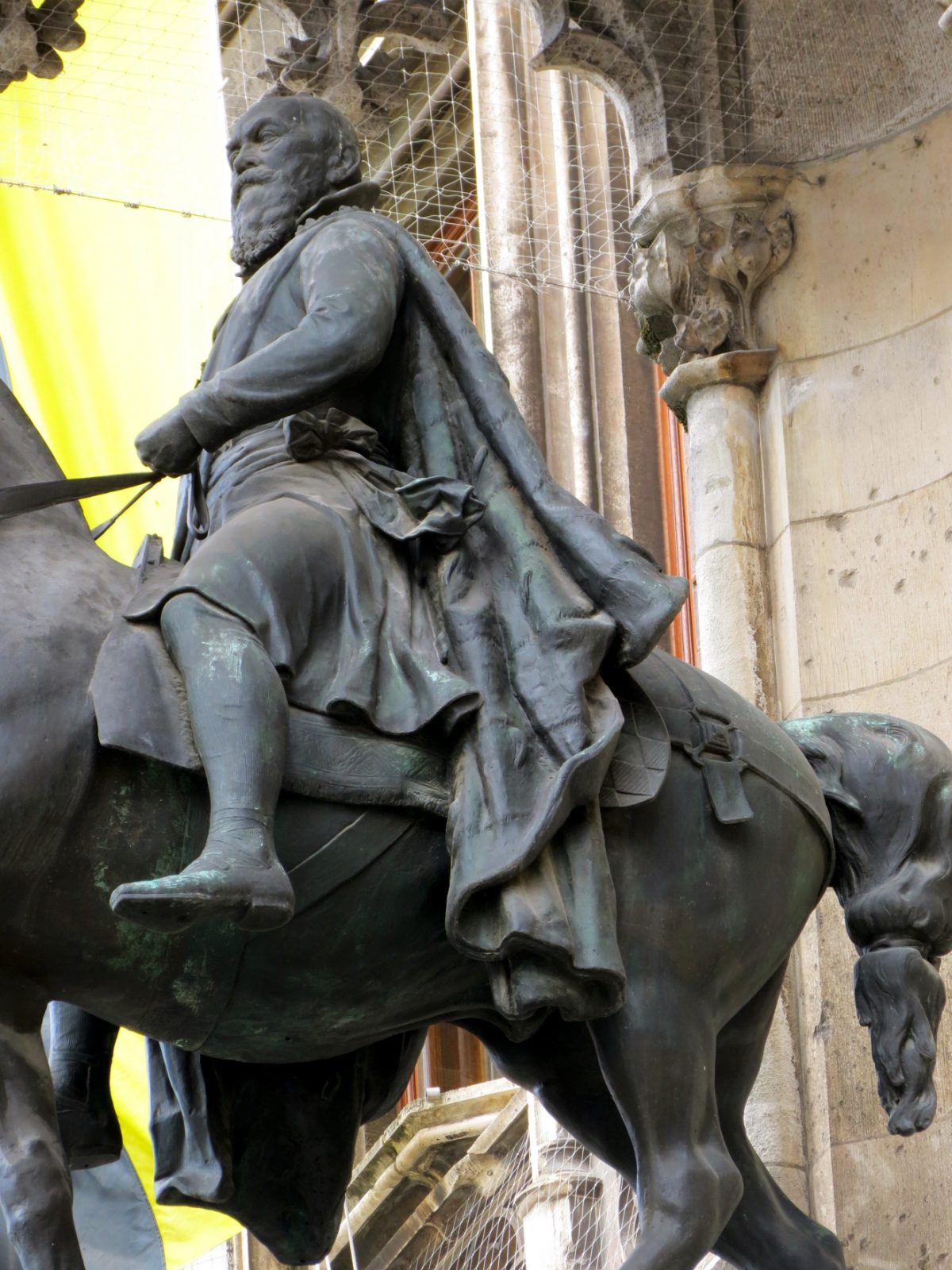 Equestrian statue of Prinz Regent Luitpold in Munich Germany