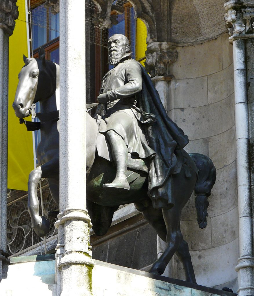 Equestrian statue of Prinz Regent Luitpold in Munich Germany