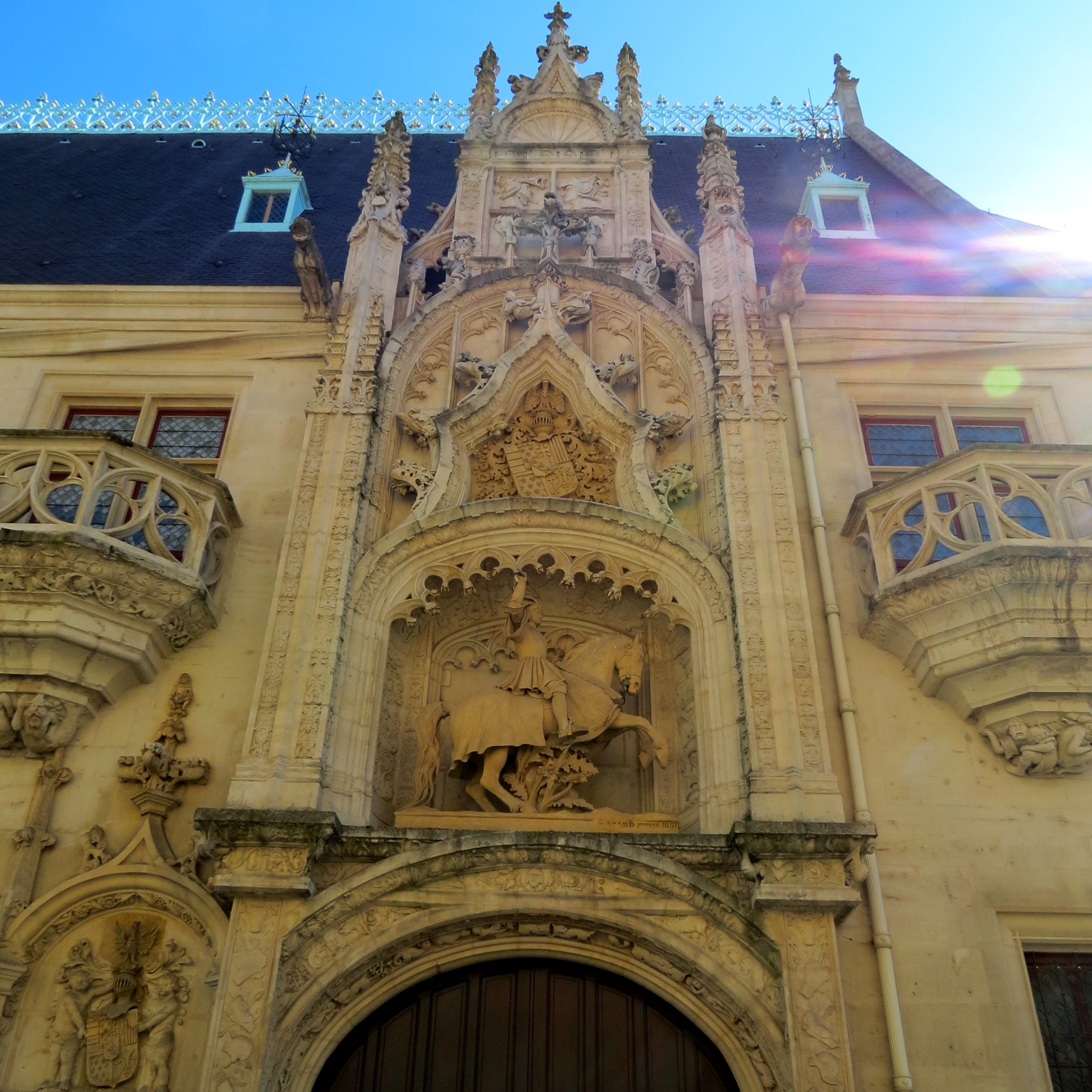 Equestrian statue of Antoine in Nancy France