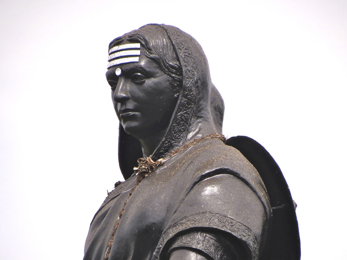 Equestrian statue of Chennamma in Belgaum, Karnataka India