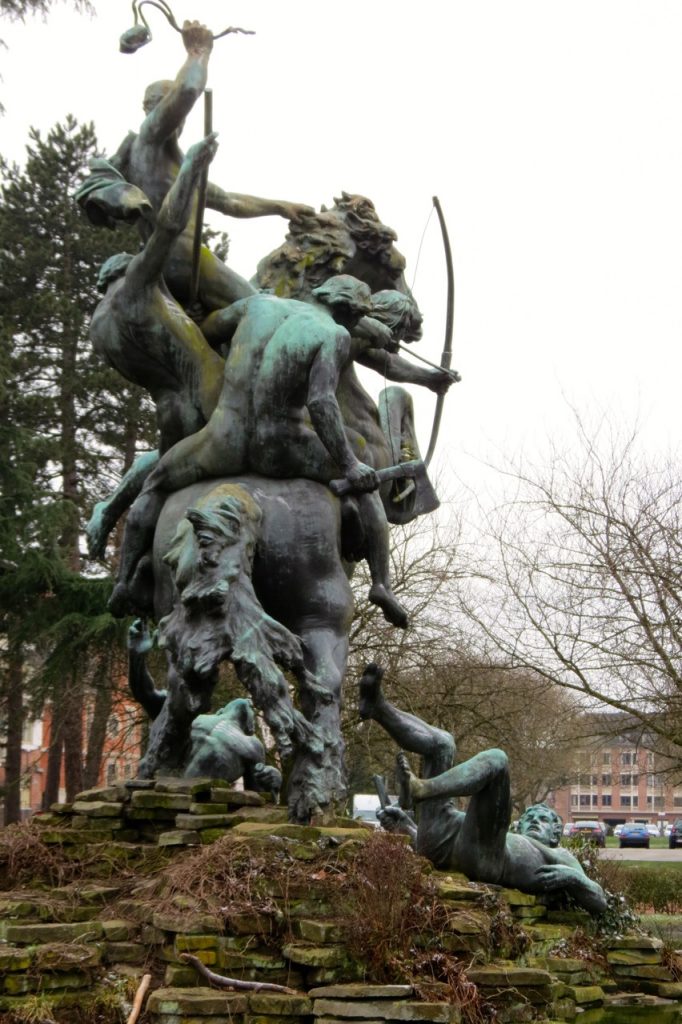 Four sons of Aymon - Equestrian statues