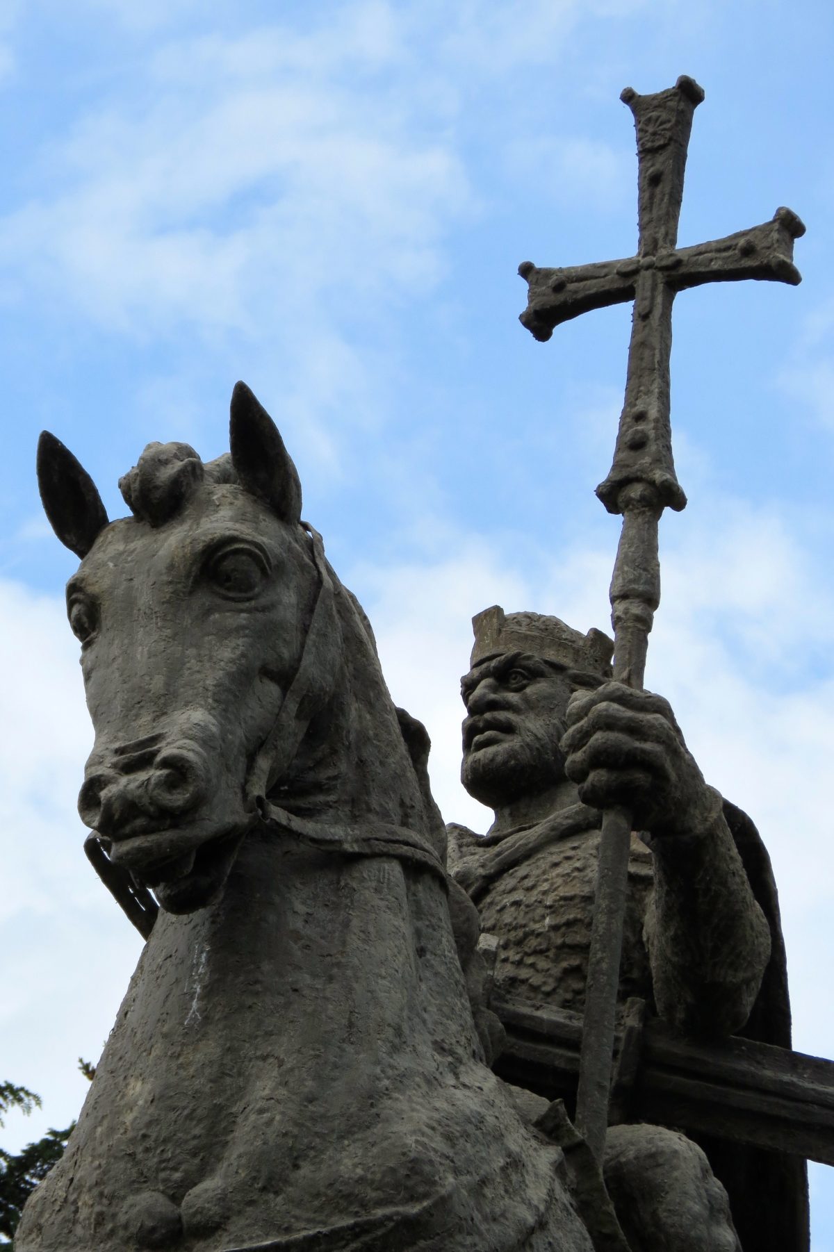 Ashot II - Equestrian statues